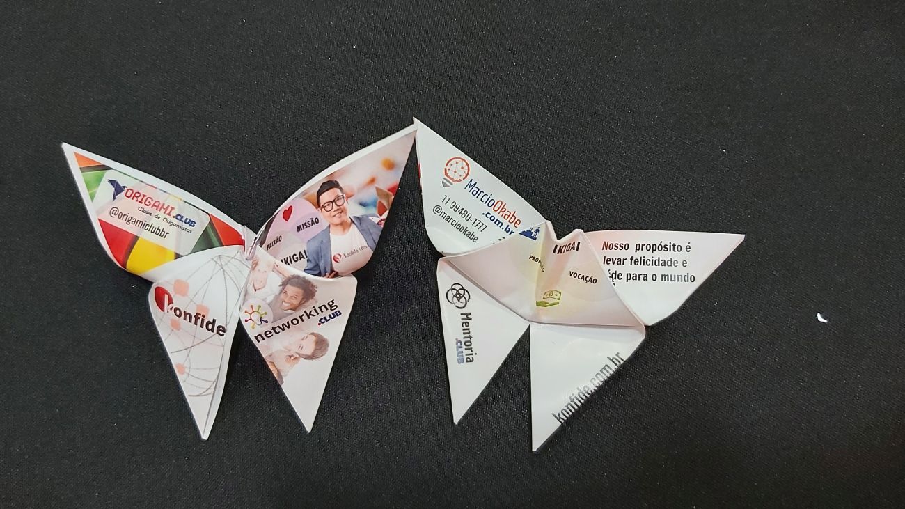 Origamis de borboletas personalizados para eventos – Origami.club ...