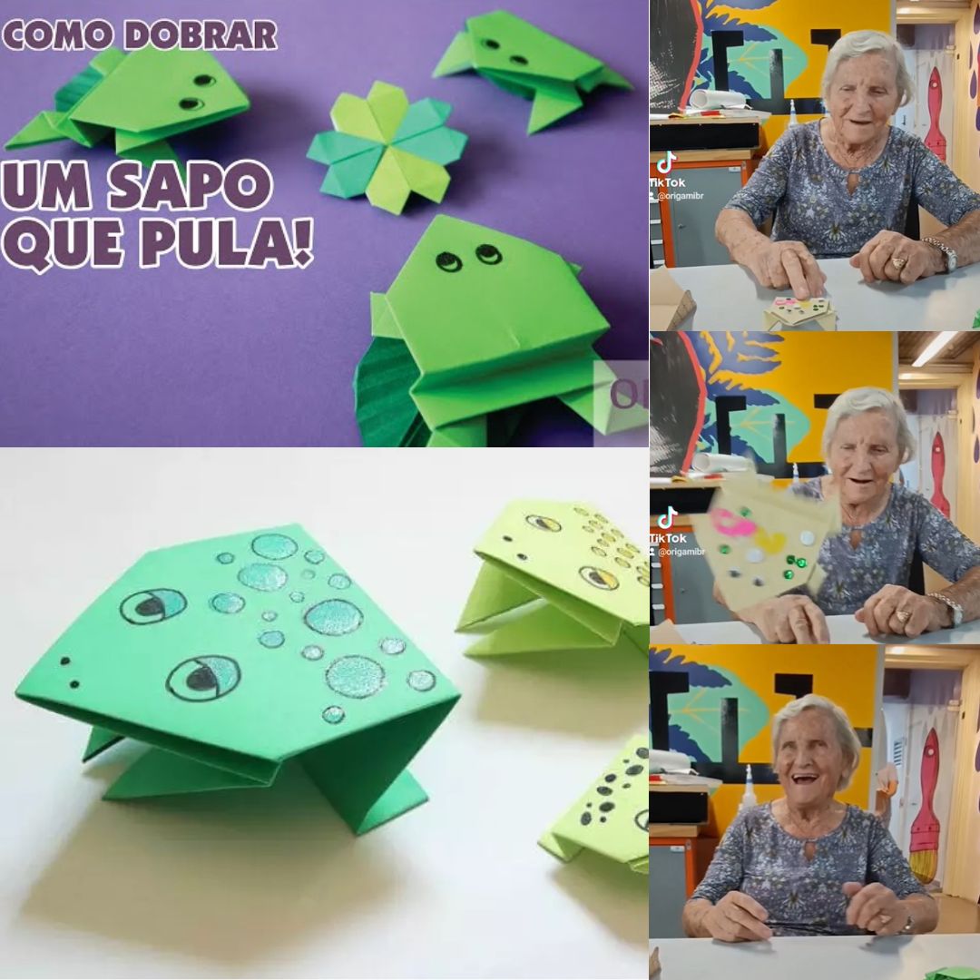 Sapo de Origami no Sesc Ipiranga – Origami.club – Marketplace do Origami