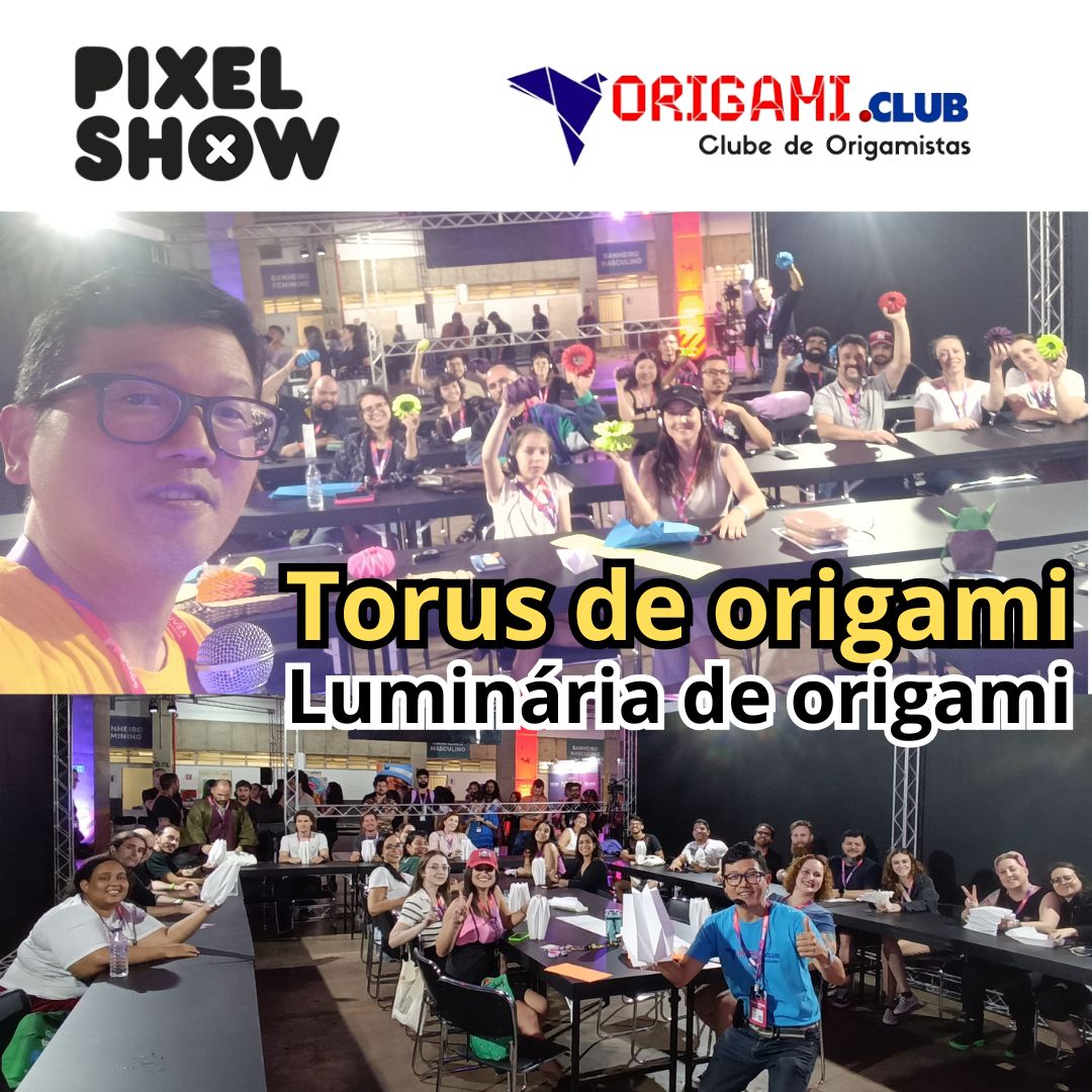 Origami no Pixel Show Brasília 2024 – Origami.club – Marketplace do Origami