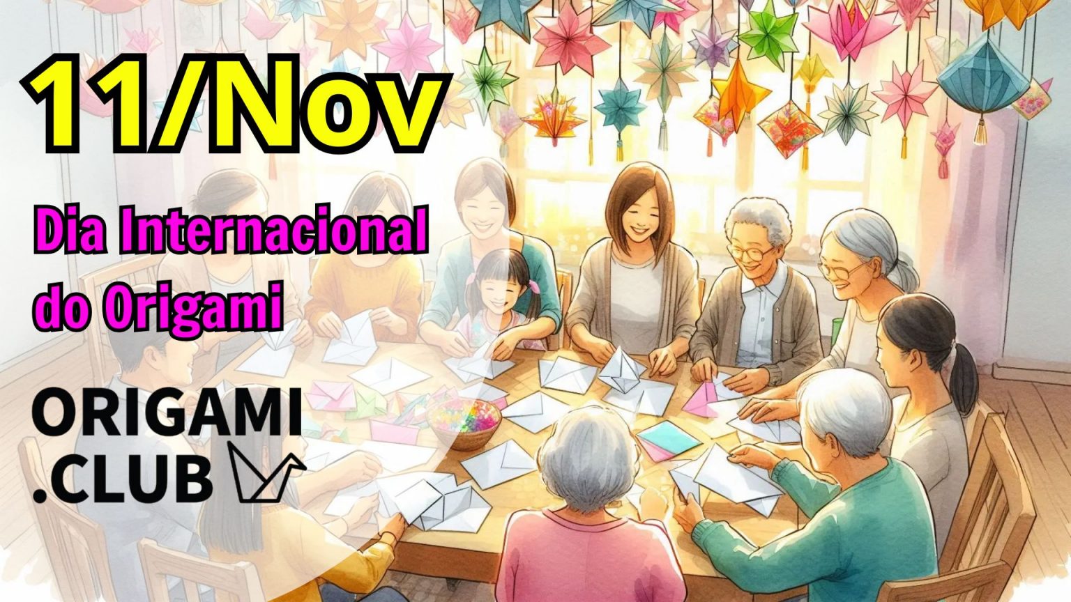 Dia Internacional do Origami – 11 de Novembro – Origami.club ...